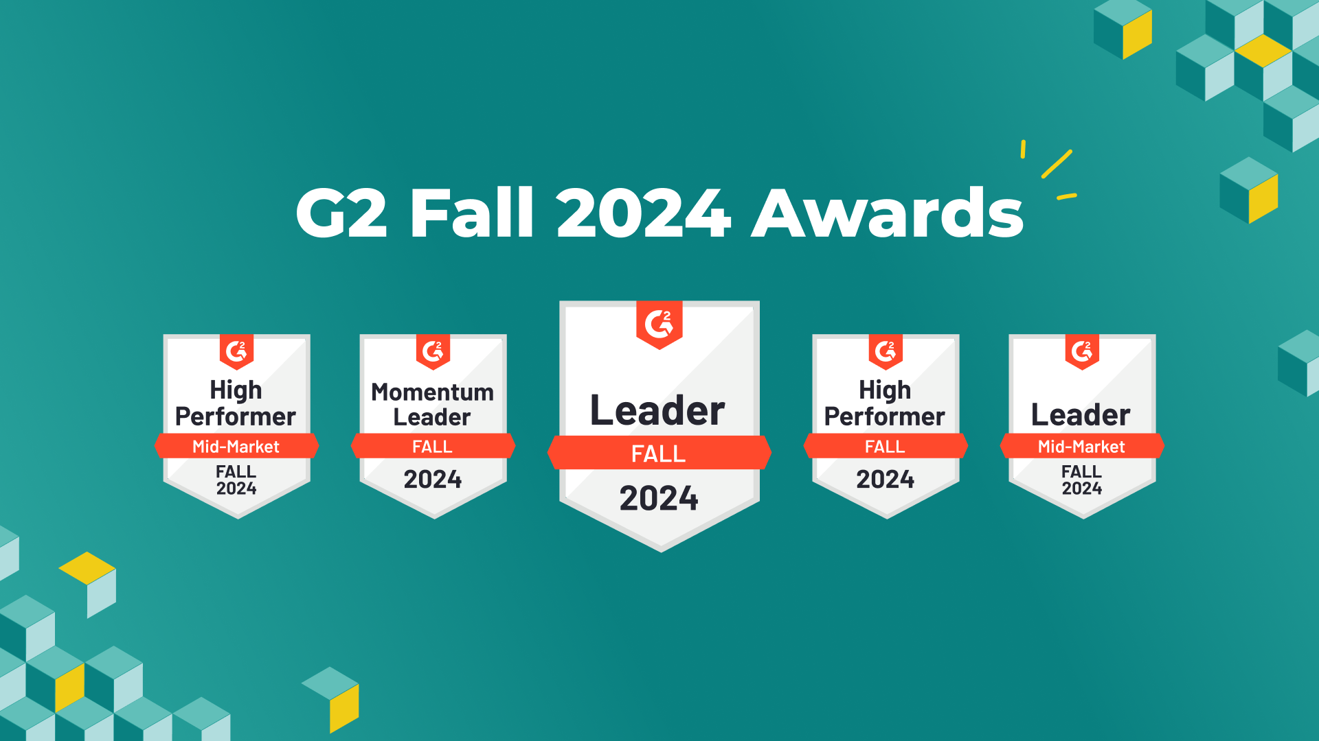 G2 recognizes Cube as a Momentum Leader, awarding badges for high performance and more (Fall ‘24)